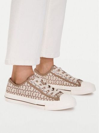 Guess Sneakers aus Stoff FLTC3Y FAL12 Beige