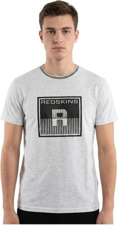 Redskins Homme, Tops, Gris, Taille: XL Tshirt MC coton stretch