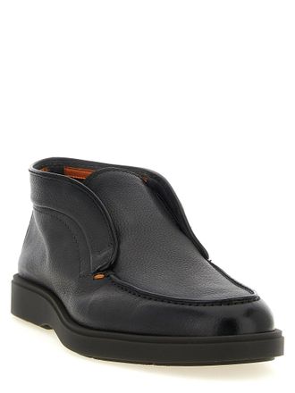 Santoni Ankle Boot - Black