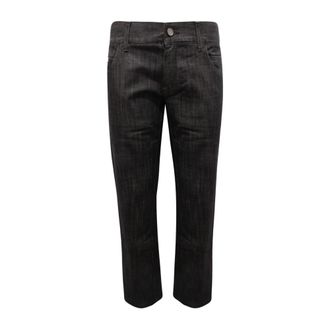 Dolce & Gabbana Italienische Denim-Hose - - Jeans - Herren - Schwarzk - XS