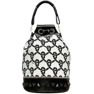 Loewe Sac port&eacute; &eacute;paule Pre-owned - Femme - Pre-owned - Blanc - Taille: ONE Size