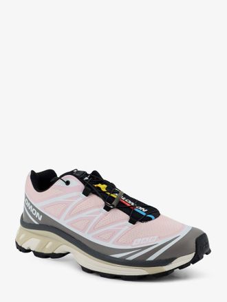 Salomon Mens Trainers Xt-6 Pink Nylon-Rubber Nylon/rubber Sneaker