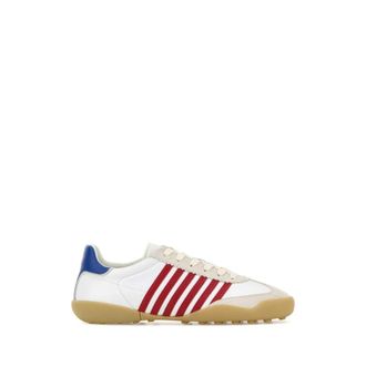 Dsquared2 Striped Sneakers - - Shoes - Herren - Wei&szlig; - 43 EU