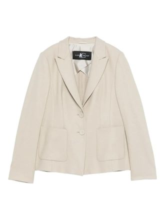 Luisa Cerano Sakko mit steigendem Revers - Nude