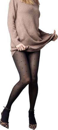 Le Bourget Collant motif Plumetis 35D Fashion