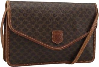 Celine Sac bandouli&egrave;re vintage doccasion - Femme - Pre-owned - Brun - Taille: ONE Size