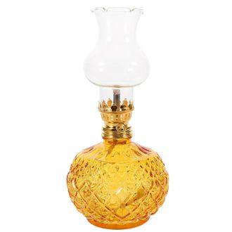 DOITOOL Glas Lampenschirm Ersatz f&uuml;r Petroleumlampe Vintage Kerosinlampe Innen Notlicht Retro &Ouml;llampe Deko Hitzebest&auml;ndig Stabiles Glas f&uuml;r Camping und Wohnra