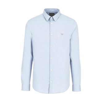 Emporio Armani Stilvolles Hemd 8N1C09 1Ni9Z - - Shirts - Herren - Blau - S