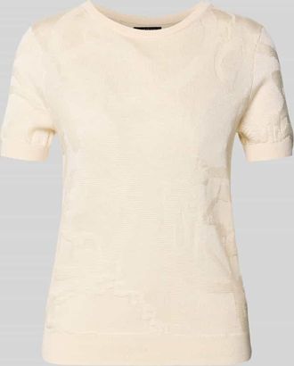 Lauren Ralph Lauren T-Shirt mit gerippten Abschl&uuml;ssen Modell EYELAH