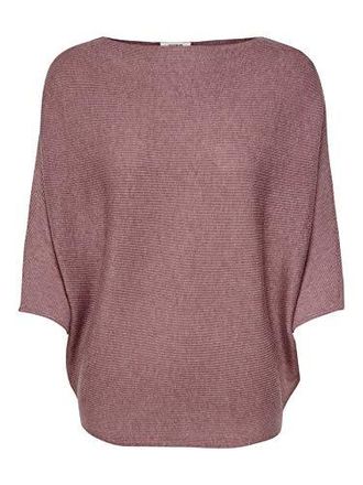 Jacqueline de Yong Jdy Behave Batsleeve Pullov KNT Noos Femme Sweater, Mauve M&eacute;chant/D&eacute;tails : M&eacute;lange., XXS