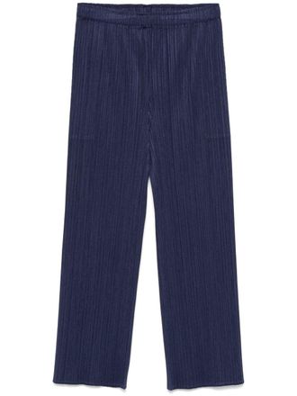 Pleats Please Issey Miyake pantalon Monthly Colors: December - Bleu