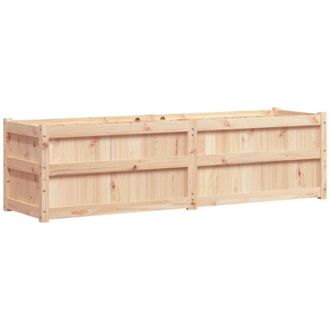 vidaXL Jardinière 180x50x50 cm bois de pin massif Vidaxl