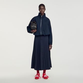 Sandro Plissierter Blouson