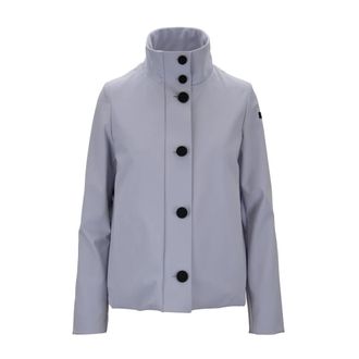Roberto Ricci Design Button Zip Jacke - - Jackets - Damen - Lila - S