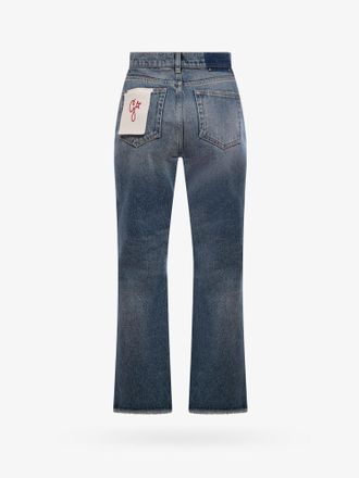 Golden Goose Womens Jeans Derin Blue Cotton