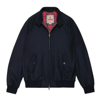 Baracuta Veste G9 Melton - Homme - Vestes - Bleu - Taille: S