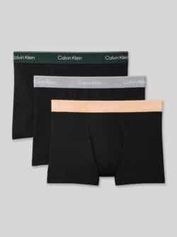 Calvin Klein Underwear Regular Fit Trunks aus Baumwoll-Mix im 3er-Pack
