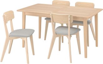 IKEA SKANSNÄS / LISABO Tisch und 4 Stühle