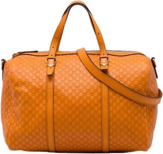 Gucci Sac bandouli&egrave;re Pre-owned - Femme - Pre-owned - Orange - Taille: ONE Size