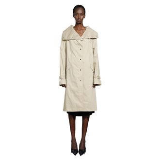 Toteme Oversized Cotton Trench Coat