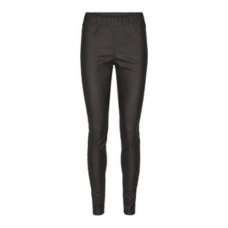 Kaffe Jeggings Slim-Fit Noirs Enduits - Femme - Pantalons - Noir - Taille: 44 FR