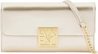 A|X Armani Exchange Femme, Sacs, Jaune, Taille: ONE Size Book Wallet