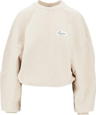 Jacquemus Montaigne crewneck sweatshirt Man S