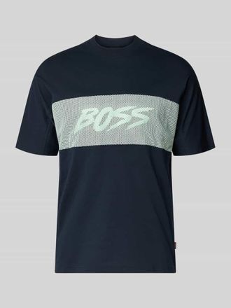 Boss Orange by Hugo Boss Regular Fit T-Shirt aus reiner Baumwolle Modell TE_BAYMESH