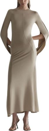 MUGLER Femme, Robes, Brun, Taille: 36 FR Maxi Dress