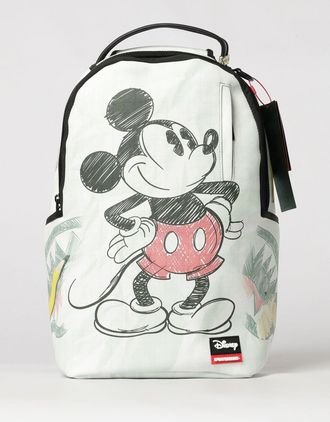 Sprayground Sac &agrave; dos Disney Old School Mickey Sketch avec imprim&eacute; et logo Shark
