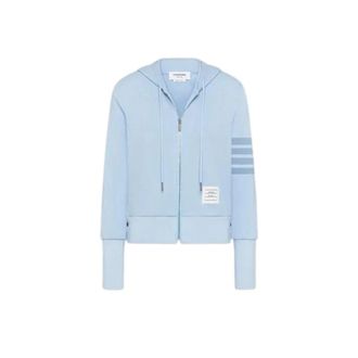 Thom Browne Damen, Sweatshirts & Hoodies, Blau, XSGr&ouml;&szlig;e