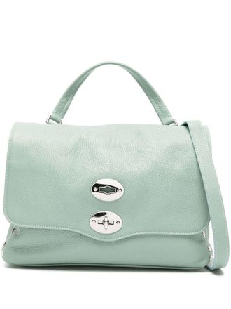 Zanellato petit sac &agrave; main Postina en cuir - Vert