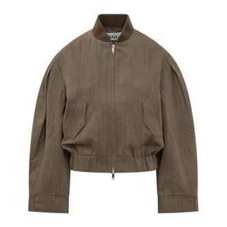Ganni Bomber Jackets - - Jackets - Damen - Braun - 2XS
