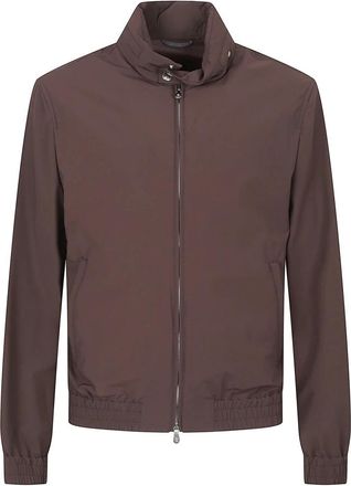 Brunello Cucinelli Homme, Vestes, Brun, Taille: XL Nylon Jacket