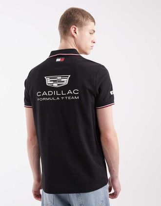 Tommy Hilfiger x Cadillac F1 - Replica - Polo - Noir