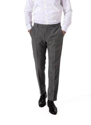 Joop Herren Hose grau Wolle