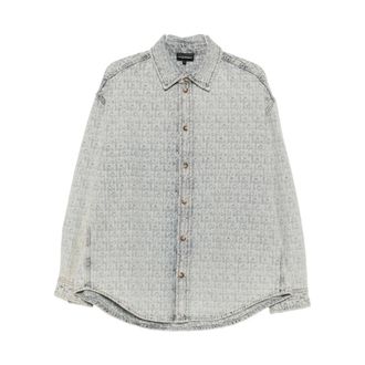 Emporio Armani Herren, Shirts, Blau, LGr&ouml;&szlig;e