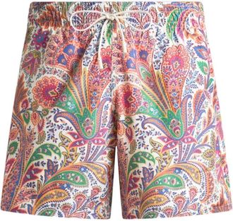 Etro Homme, Maillots de bain, Multicolore, Taille: M Short de bain &agrave; imprim&eacute; cachemire