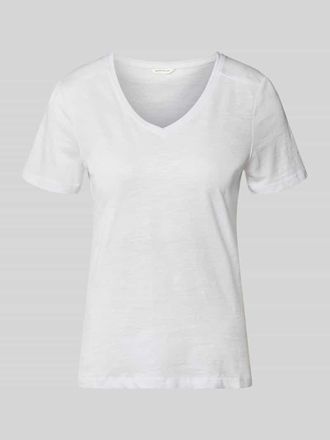 Tom Tailor Regular Fit T-Shirt aus reiner Baumwolle