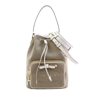 Prada Pre-owned Vintage Bucket Bag - - Pre-owned - Damen - Beige - ONE SIZE