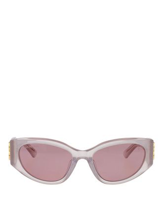 Balenciaga Lunettes De Soleil - Blanc