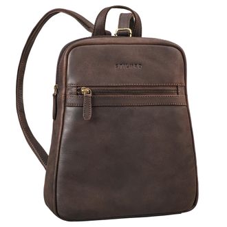 STILORD Pearl Lederrucksack Damen Echtleder Klein - Cityrucksack 10,9 Zoll Tablet Shopping Leder Rucksack Backpack zum Stylish Ausgehen moderner Tagesrucksack