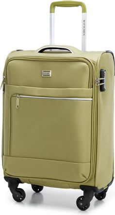 Wittchen MIRA Line Kabinenkoffer Handgepäck Kabinengepäck Weichgepäck Kleines Gepäck Reisekoffer aus Polyester Tragegriff Teleskopgriff Vier Lenkrollen TSA Kom