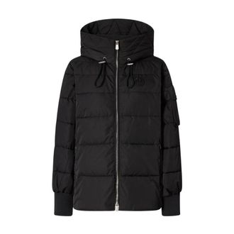 Pinko Chaquet&oacute;n crusca cappa tela mat con patc - - Jackets - Damen - Schwarzk - S