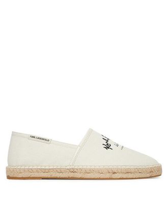 Karl Lagerfeld Espadrilles Kamino KL70126 Creme