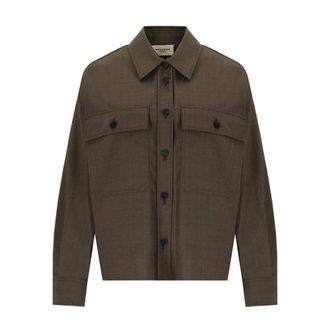 Max Mara Radura Hemdjacke - - Jackets - Damen - Braun - XS