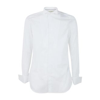 Tintoria Mattei Ceremony Shirt - - Shirts - Herren - Wei&szlig; - XL