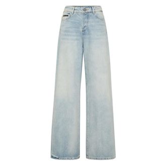 Philipp Plein Denim Hosen Skater Fit Logo - - Jeans - Damen - Blau - W27