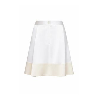 Toteme Femme, Jupes, Blanc, Taille: 32 FR Soft Tuxedo Skirt
