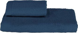 Somma Handtuch-Set, Material: Origami-Frottee von Somma, 1 + 1 Variante unica 299-golfo